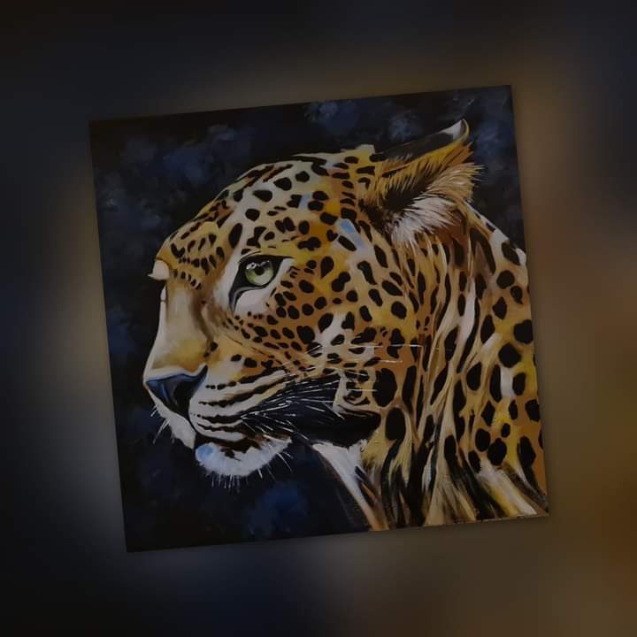 Abstract wildlife paintings by Don Clarke- Don Clarke Art